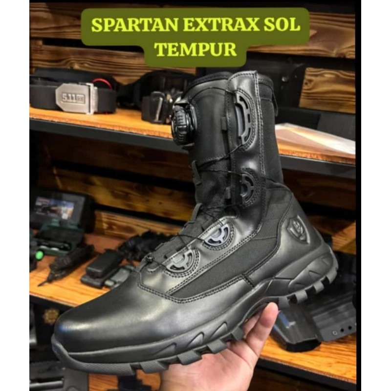 Jual SEPATU PDL SPARTAN EXTRAK SOL TEMPUR TALI PUTAR | Shopee Indonesia