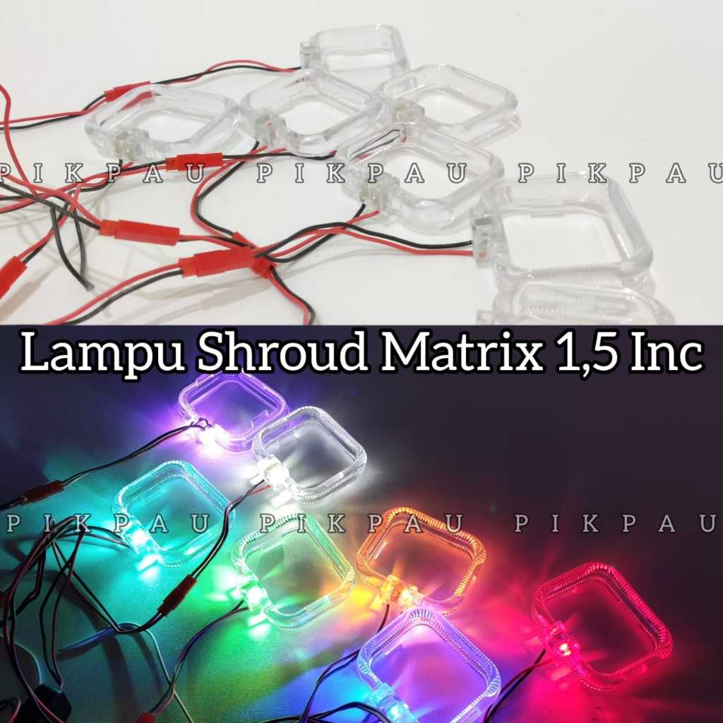 Jual Lampu LED Shroud Biled 1,5inc PNP Premium Shroud Crystal Dengan ...