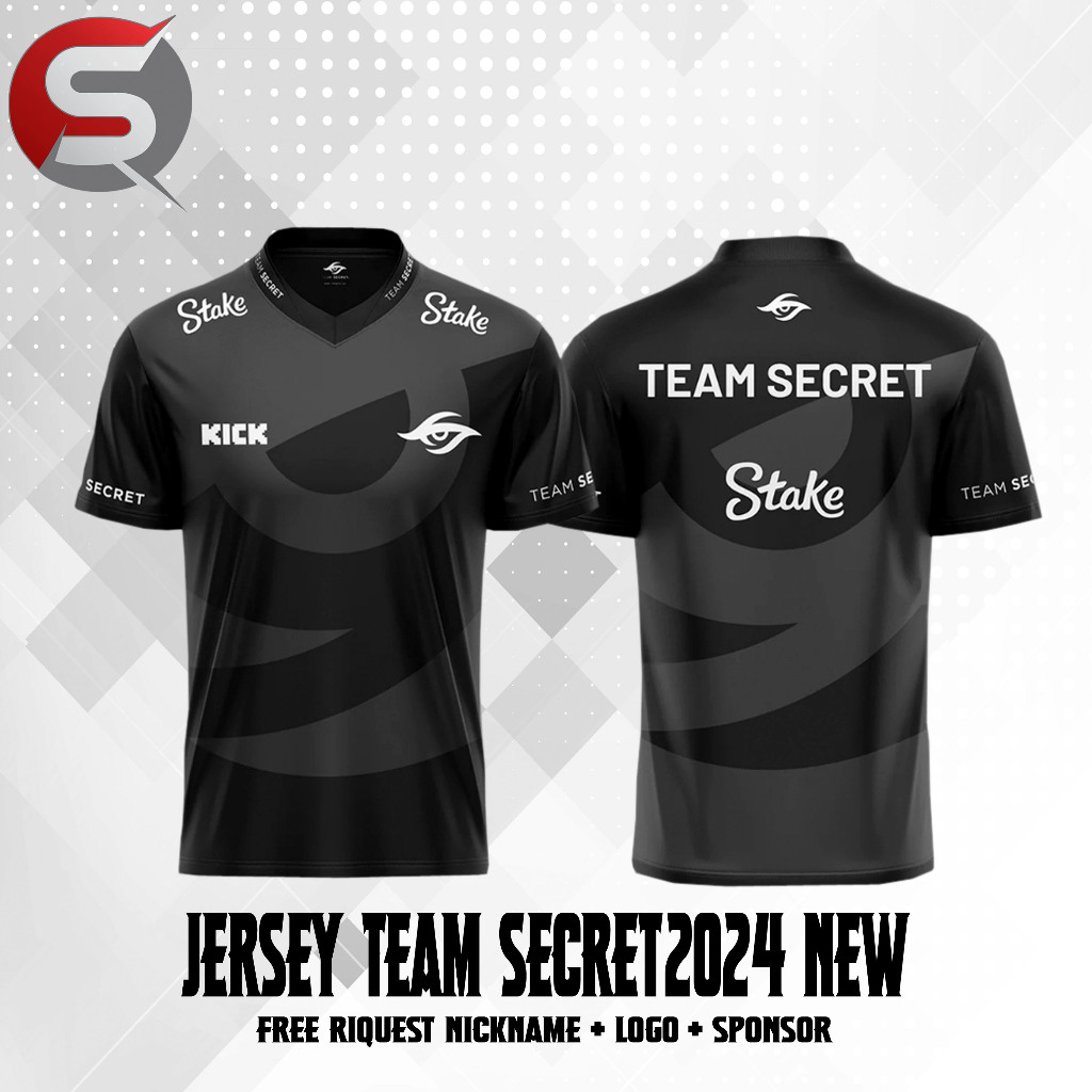 Jual JERSEY KAOS BAJU TEAM SECRET NEW 2024 DOTA VALORANT FULLPRINTING ...