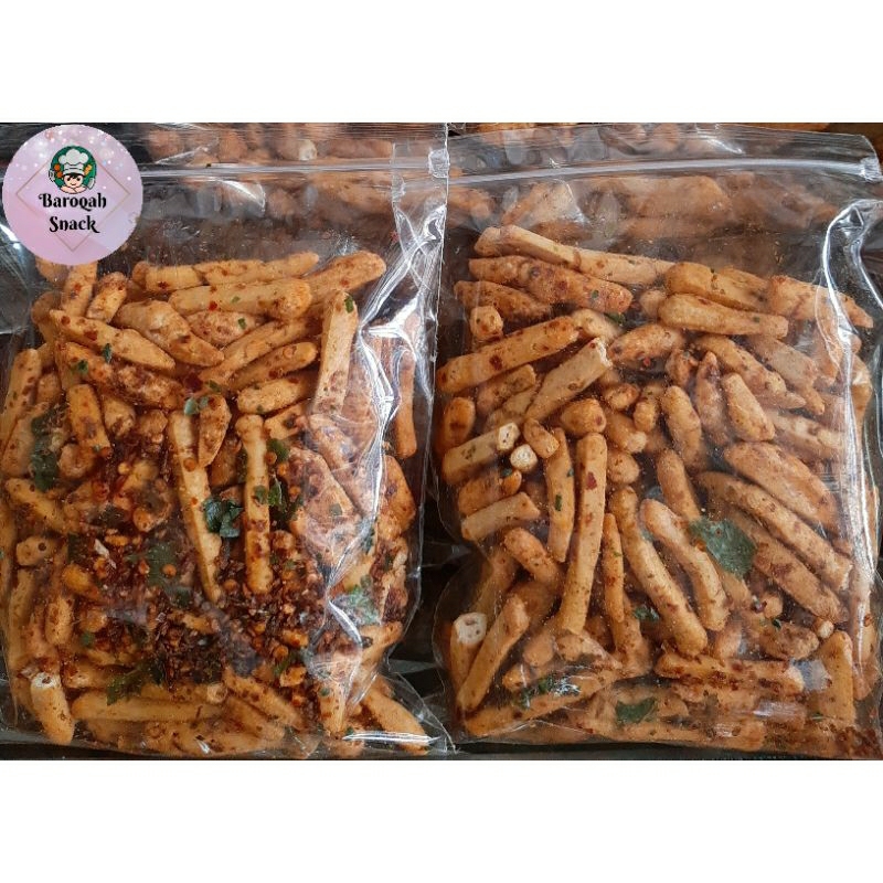 Jual BASRENG STIK PEDAS 160GR KHAS DAUN JERUK | Shopee Indonesia
