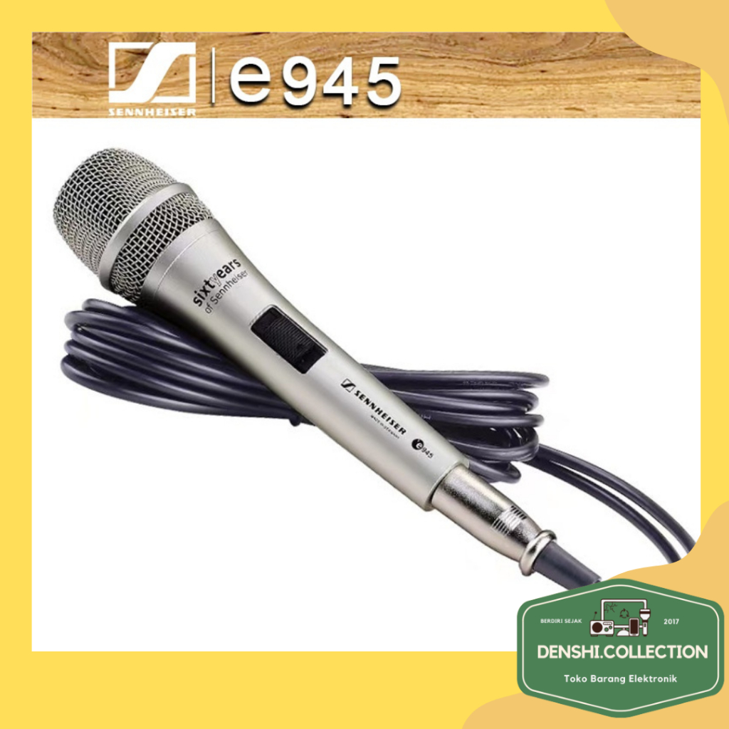 Jual mic kabel/Sennheiser/original e845 S/e945,wired microphone,mic kabel,microphone kabel,mic ...