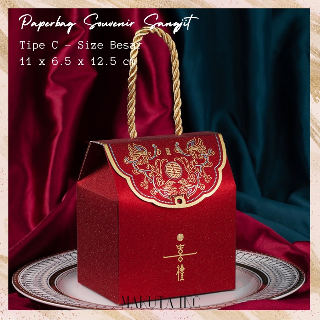 Jual PAPERBAG SOUVENIR SANGJIT SOUVENIR PERNIKAHAN BOX PERMEN PACKAGING SOUVENIR CANDY BOX ...