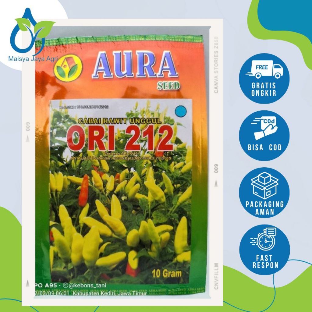 Jual Benih Cabai ORI 212 Cabai Rawit Unggul kemasan 10gram termurah | Shopee Indonesia