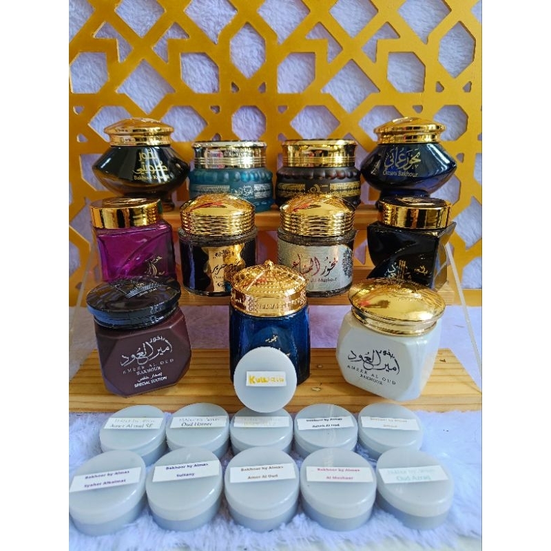 Jual tester bakhoor / bukhur by almas share in jar / repack bukhur ...