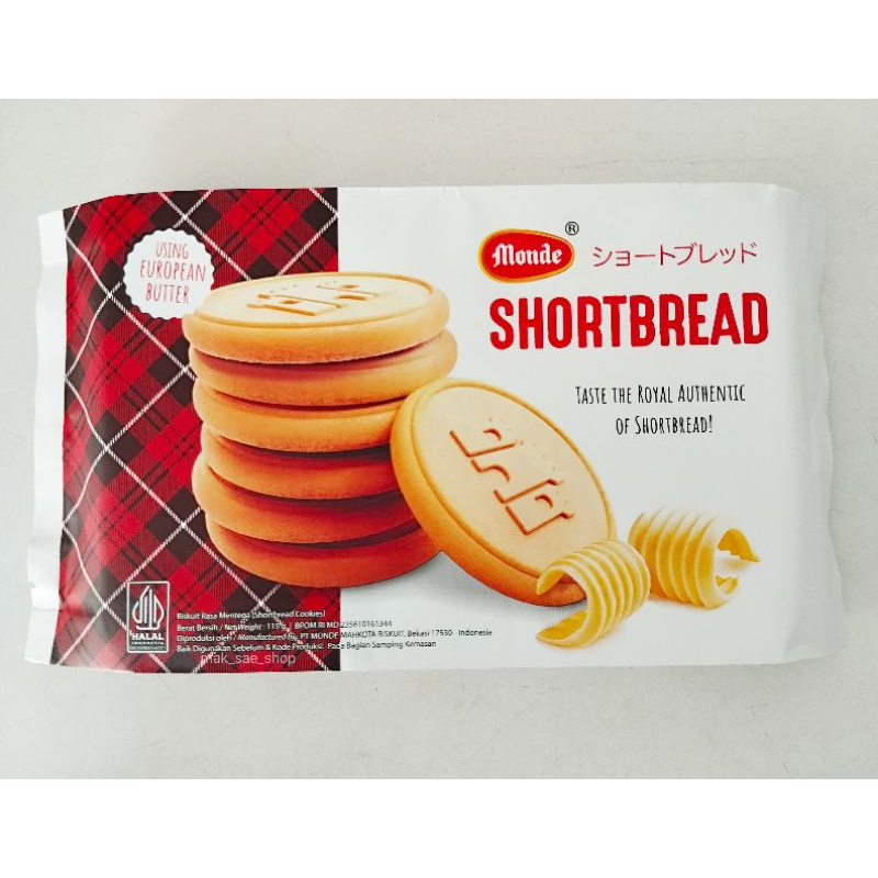 Jual MONDE SHORTBREAD 115GR (BARU) | Shopee Indonesia