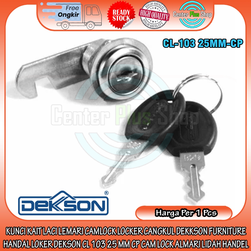 Jual Kunci Kait Laci Lemari Camlock Locker Cangkul Dekkson Furniture Handal Loker Dekson Cl 103 ...