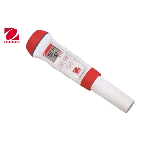 Jual OHAUS Starter Pen Meters ST20 / pH Meter Portable + Temperature ...