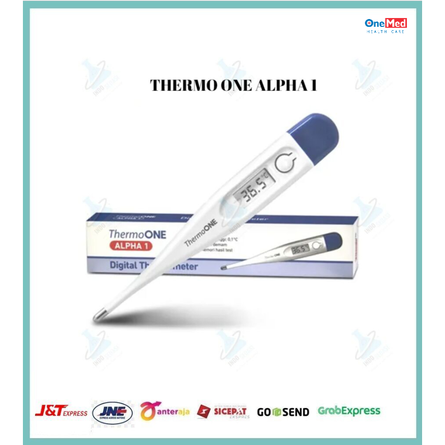 Jual Thermometer ThermoOne Alpha 1G OneMed | Shopee Indonesia