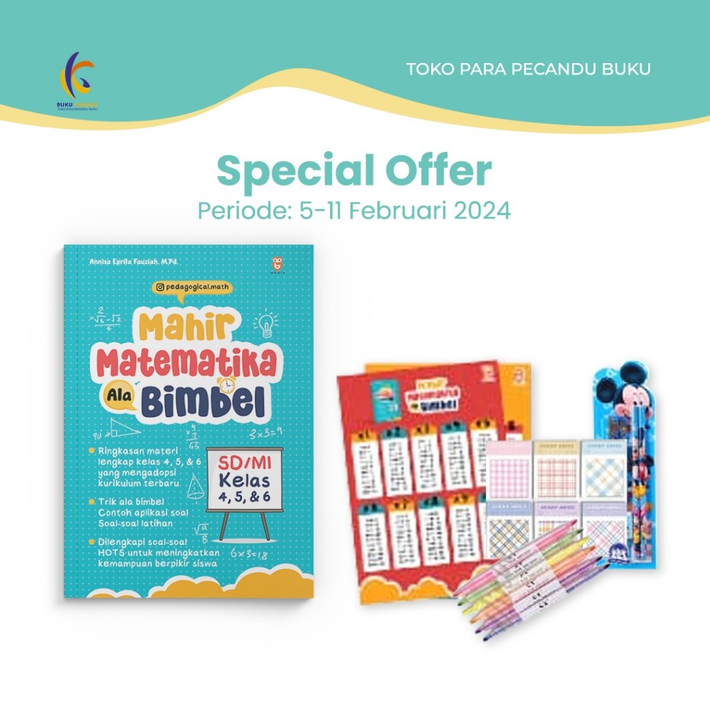 Jual Buku Pelajaran Anak - Mahir Matematika ala Bimbel SD/MI Kelas 456 - Bukukaluku | Shopee ...