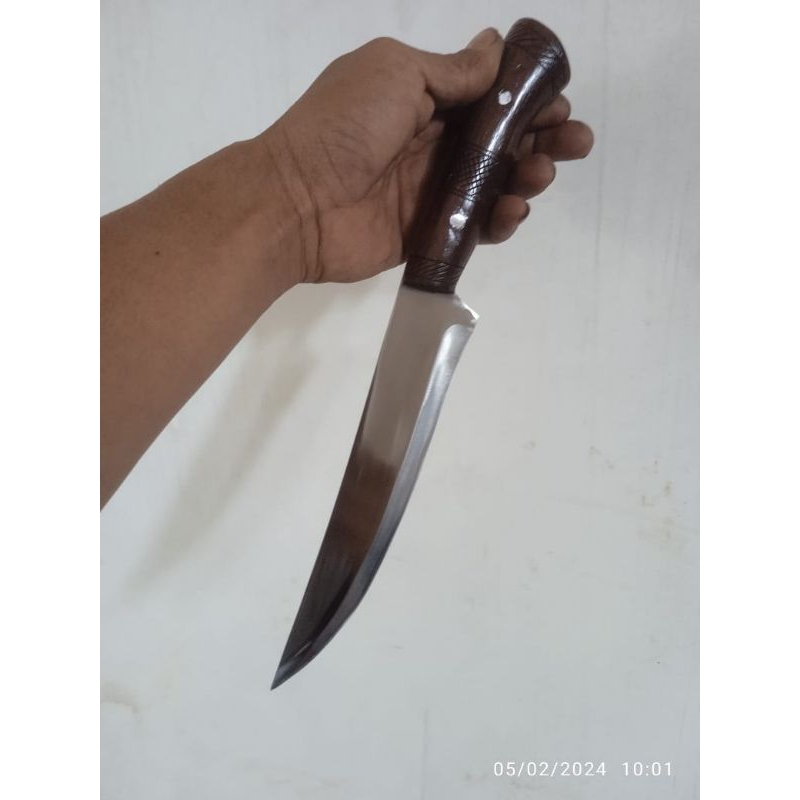 Jual pisau dapur pisau daging seset kulit sapi super tajem | Shopee ...