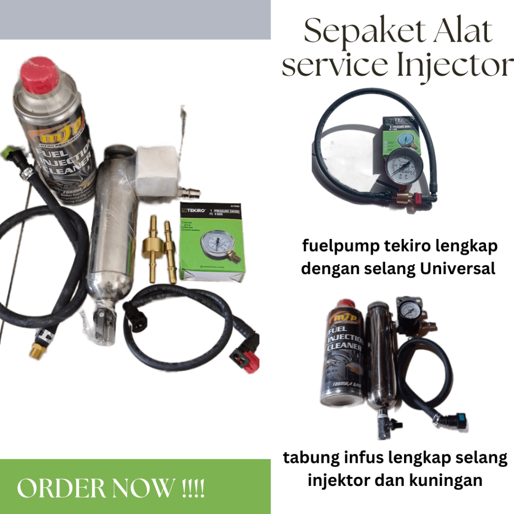 Jual Alat service Injector satu paket Tabung Infus Injector Fuel pump ...