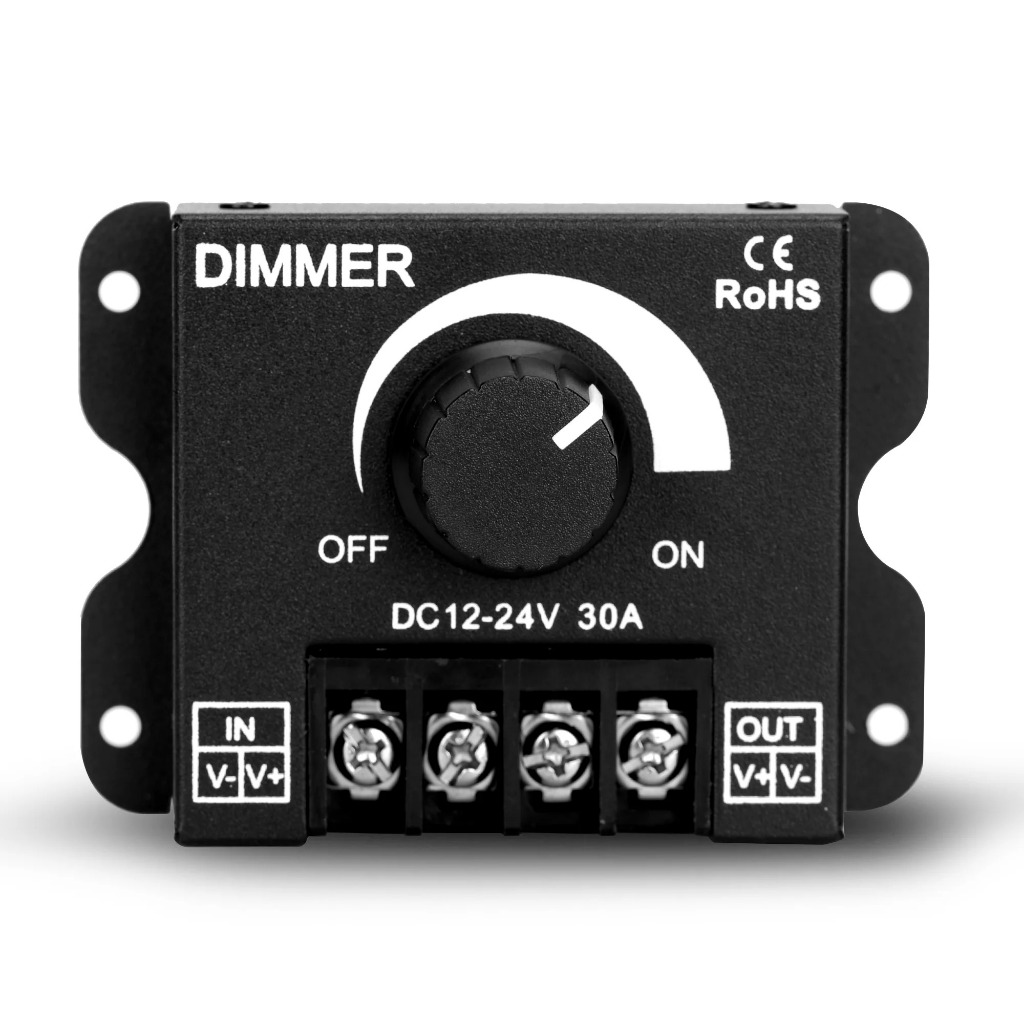 Jual [ LIGHTCO INDONESIA ] Saklar dimmer DC 12v DC 24v 30A Dimmer led ...