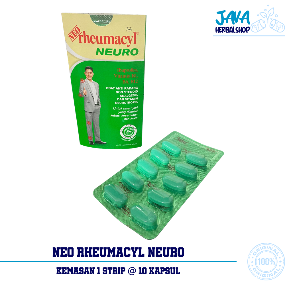 Jual NEO RHEUMACYL NEURO ISI 10 KAPSUL | Shopee Indonesia