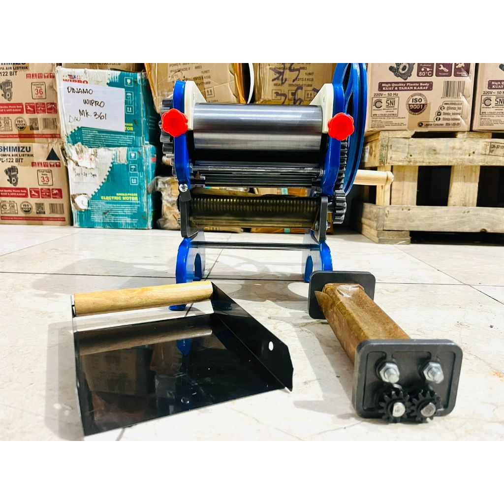 Jual SEAGUL150-4FXZC/ Gilingan Mie Manual - Mesin Cetak Mie Manual / Noodle Maker | Shopee Indonesia