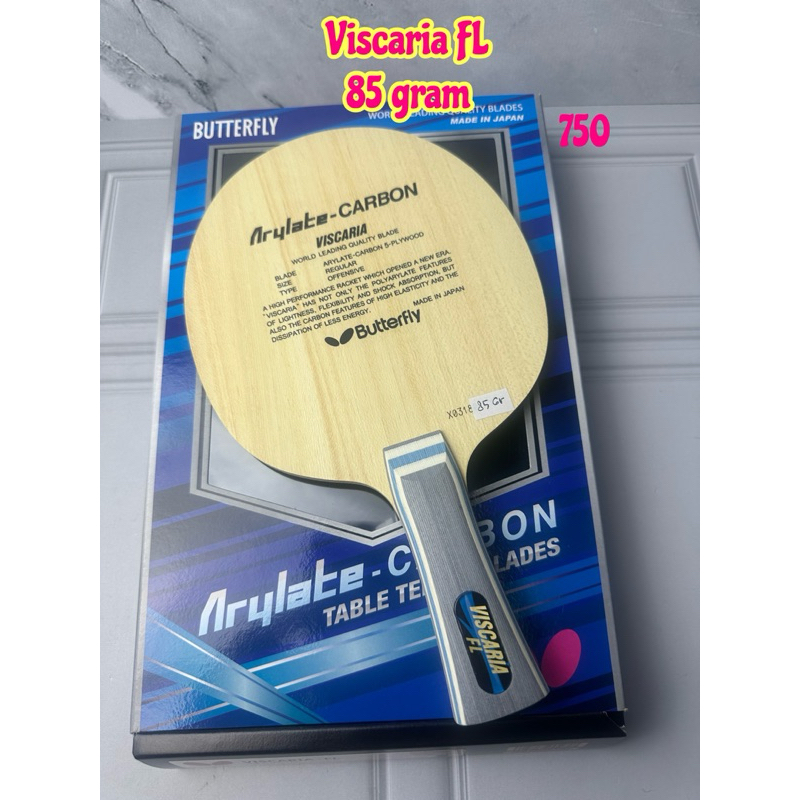 Jual NEW KAYU BET BAT TENIS MEJA PINGPONG BUTTERFLY VISCARIA FL Fish Scale ORIGINAL JAPAN ...