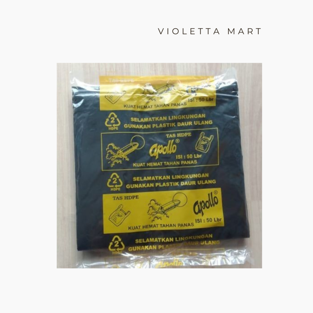 Jual Kresek Apollo Kuning | Hiitam Ukuran Tanggung 22 cm Tebal | Shopee ...