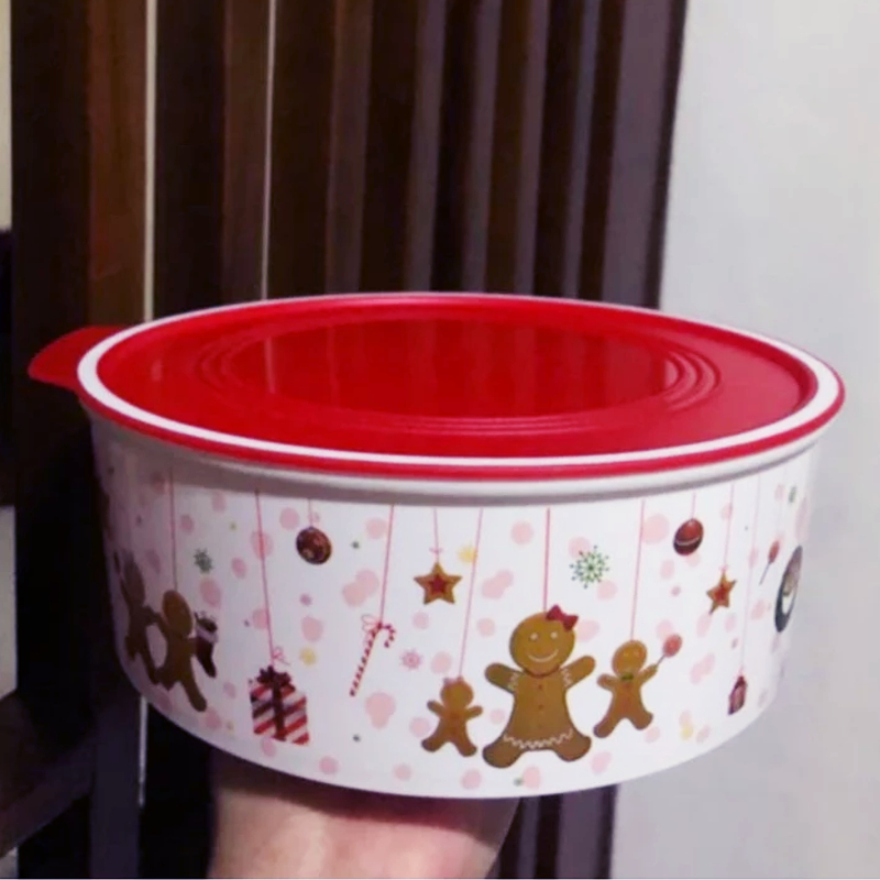 Jual Promo Sale !!! TUPPERWARE Ginger Round Baseline Canister GINGER ...