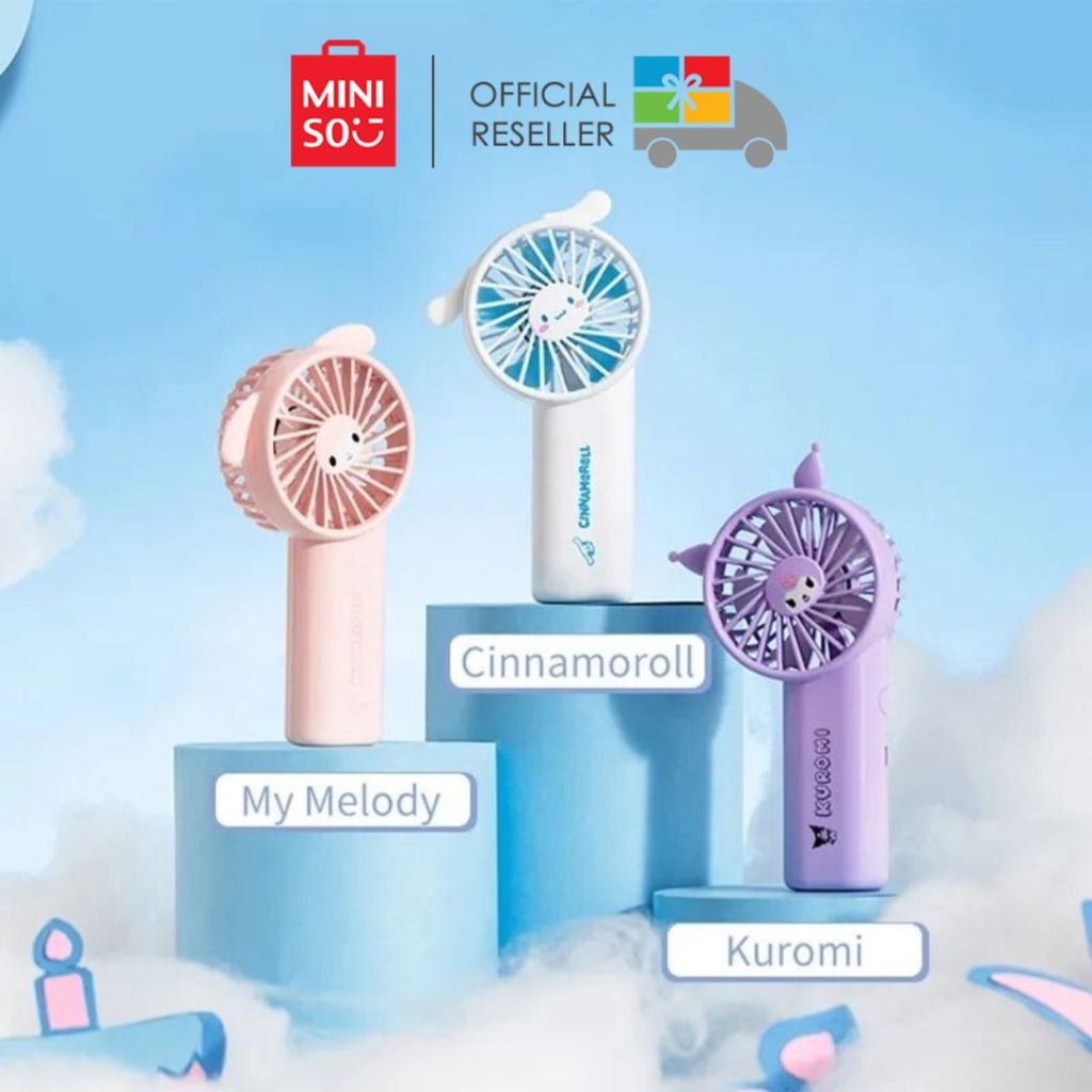Jual MINISO x Sanrio Character Kipas Angin 1800MAH | Shopee Indonesia