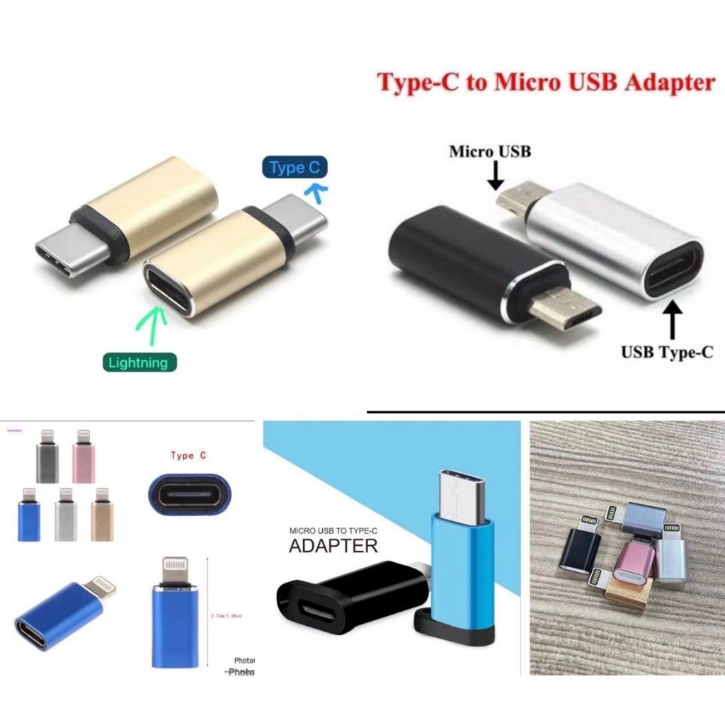 Jual Converter Android OTG Micro USB Type C USB 3.0 Adapter Fast Data ...