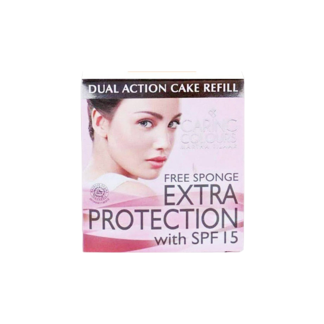 Jual Caring Colours Extra Protection Dual Action Cake REFILL | Shopee ...