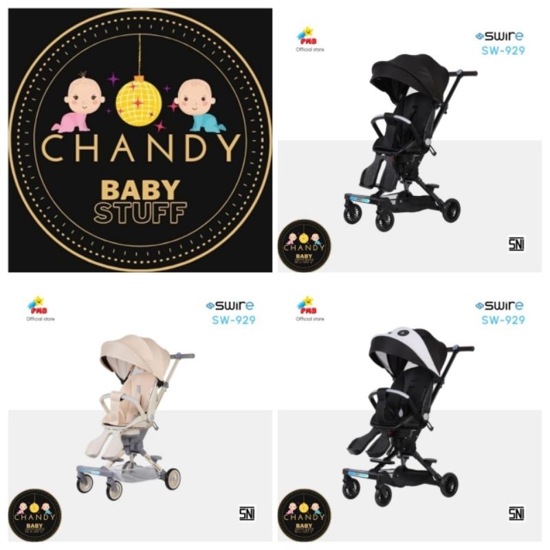 Jual MAGIC STROLLER BABY PMB SWIRE SW 929 KERETA DORONG BAYI NEW ...