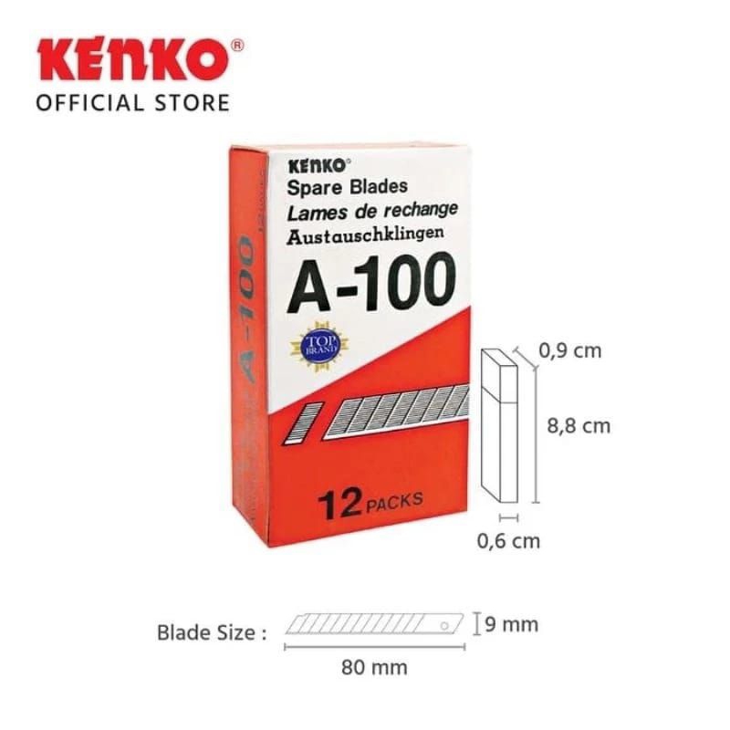 Jual Refill Cutter Kecil Kenko A-100 (Harga untuk 1kotak/12Tube ...