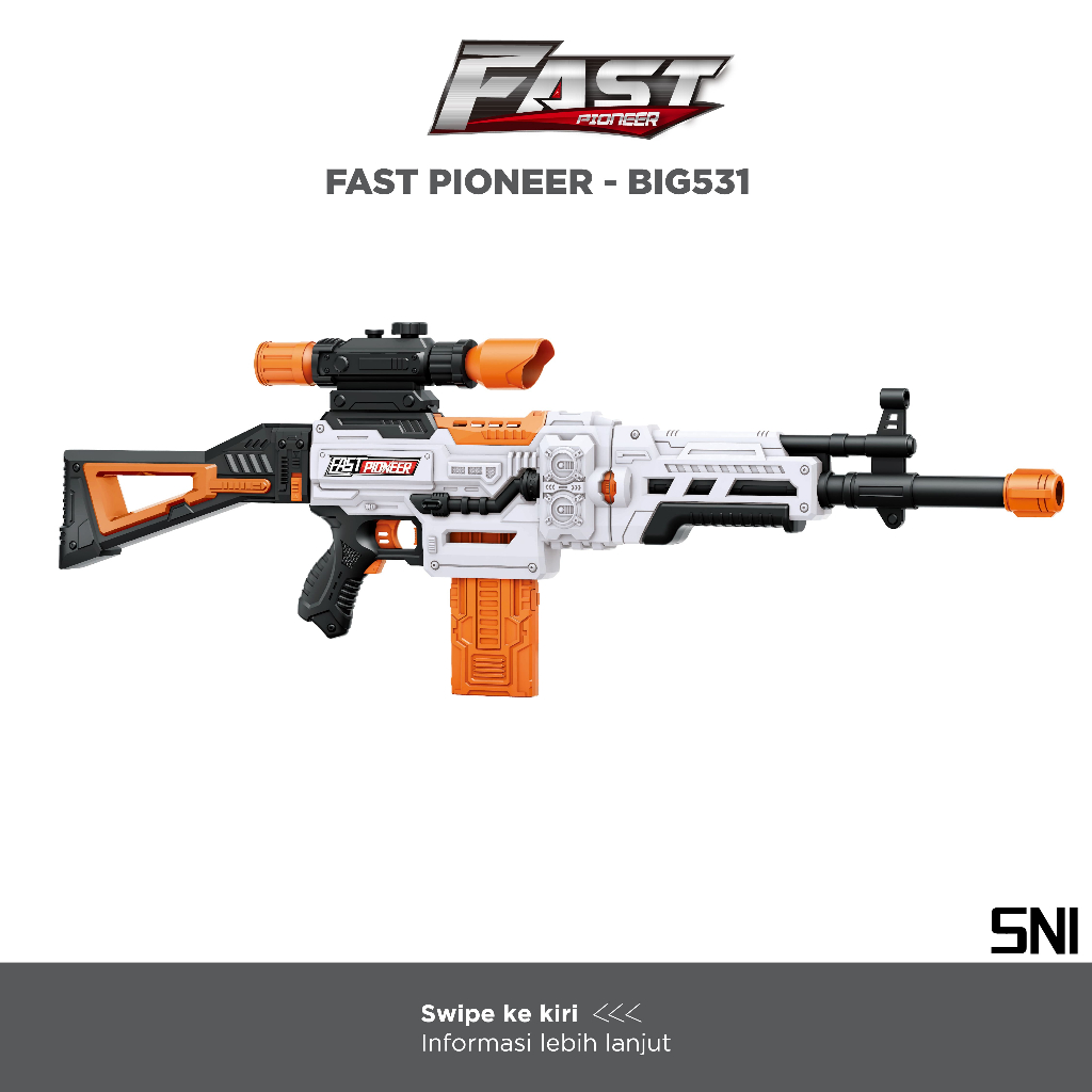 Jual Fast Pioneer - Sniper 48 Darts Cheytac Series / Mainan Tembakan ...