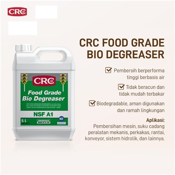 Jual crc food grade bio degreaser fg05171 nsf A1,pembersih gemuk ...