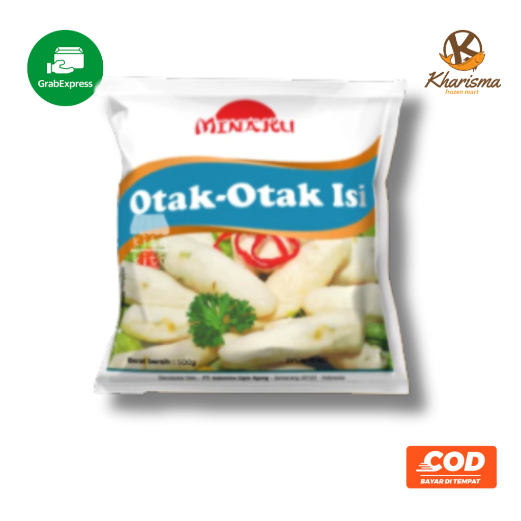 Jual Minaku Otak Otak Ikan Frozen Food 500g (AREA SUMBAR) | Shopee ...