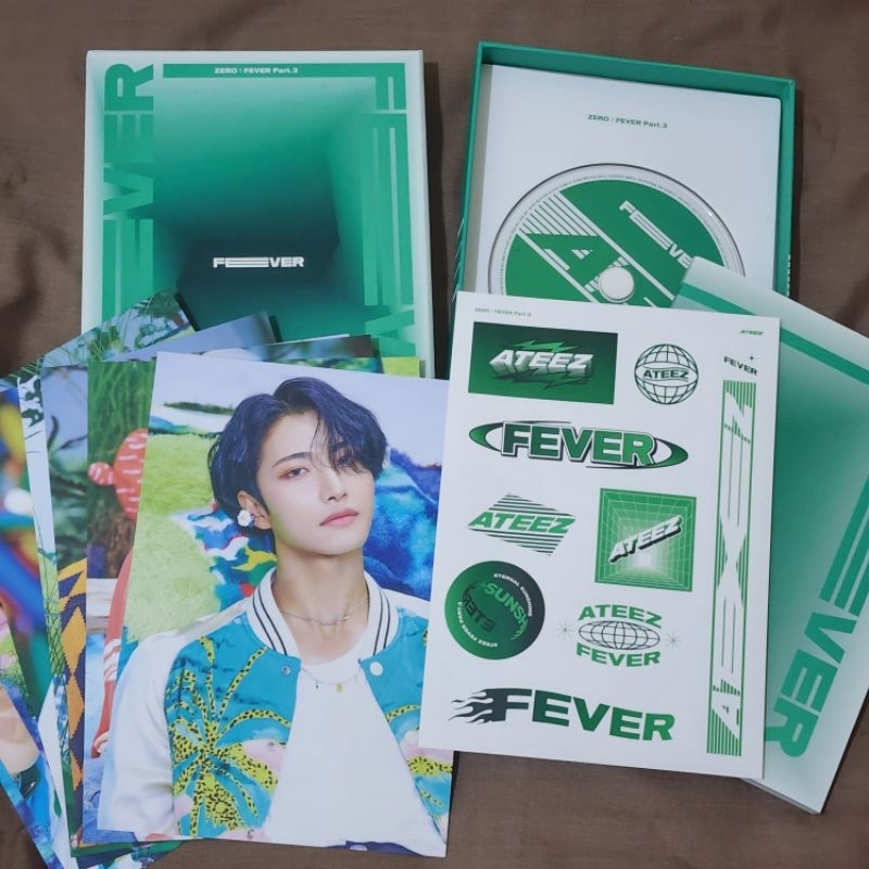 Jual Album Ateez Fever Part 3 Ver A | Shopee Indonesia
