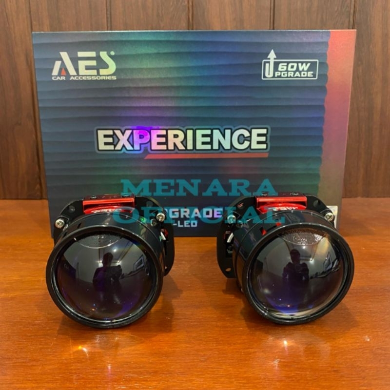 Jual biled aes turbo se 2,5 inch experience new upgrade blue lens harga ...