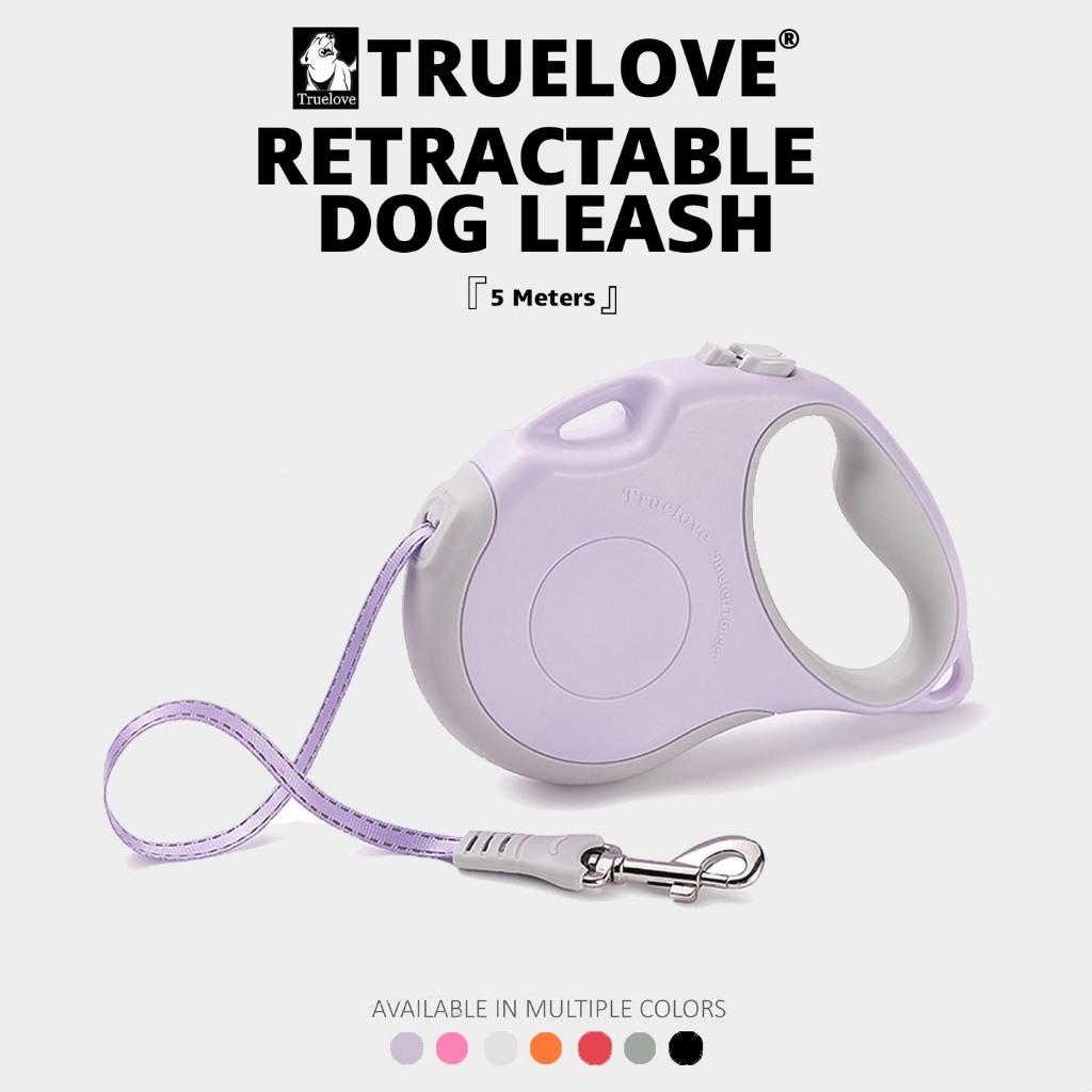 Jual Truelove Retractable Dog Leash 5m | Tali Tuntun Anjing | Automatic ...
