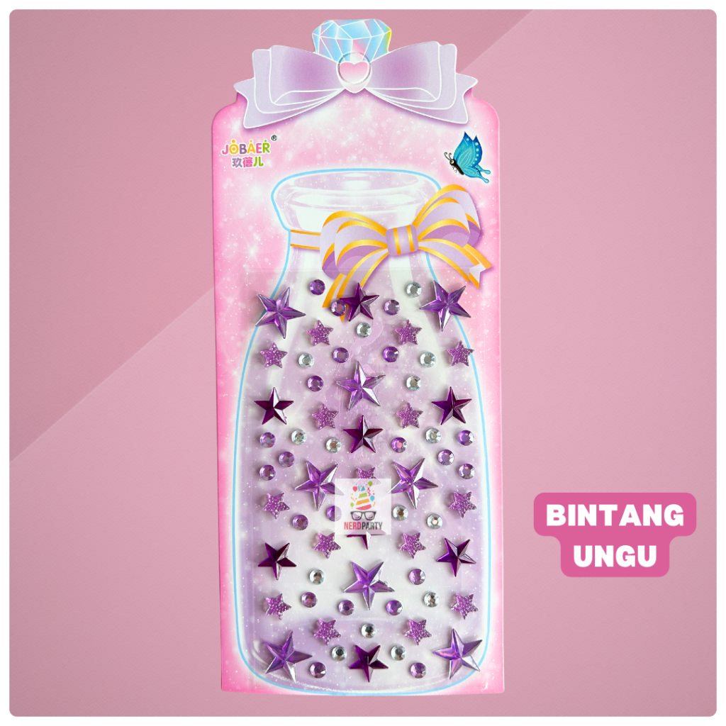 Jual Sticker 3D Manik Timbul /Sticker 3D Manik Tempel | Shopee Indonesia