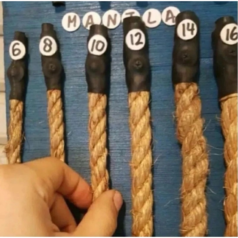 Jual 10Mm Tali Manila Tali Tarik Tambang 10Mm Tali manila Rope 10 MM ...