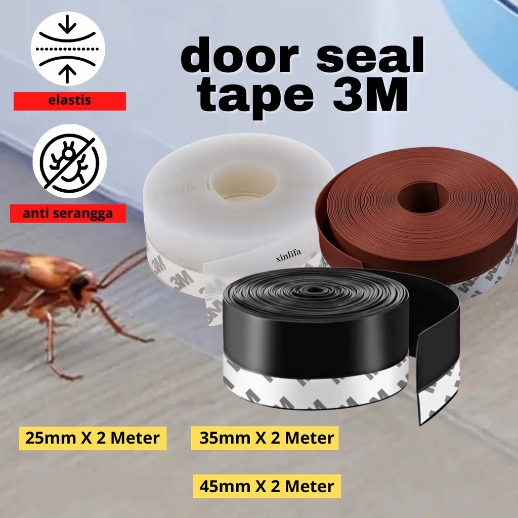 Jual Lem Perekat Penutup Celah Lubang Jendela DOOR SEAL 3M ORIGINAL ...