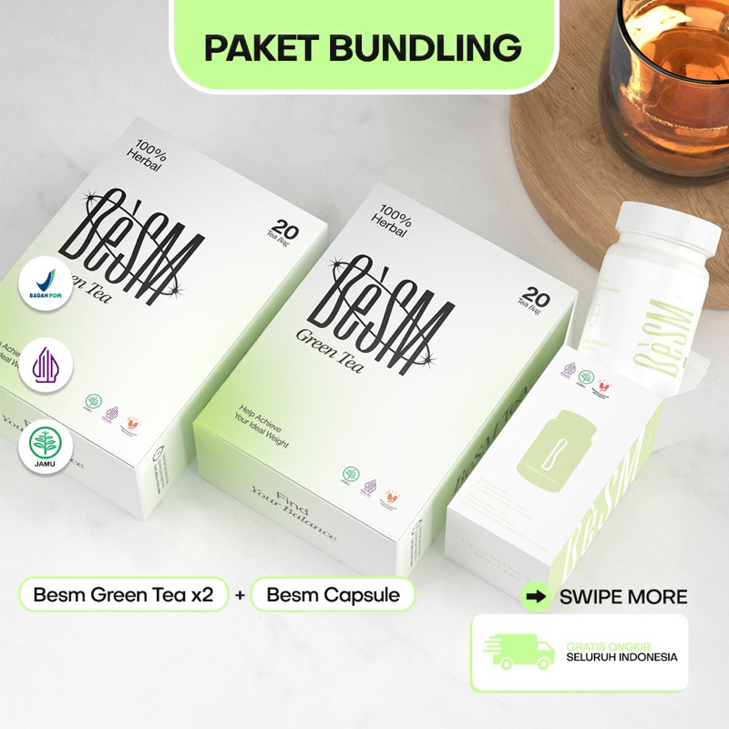 Jual BESM | PAKET BUNDLING SUPER | BeSM Capsule - Isi 30 Kapsul | Slim ...