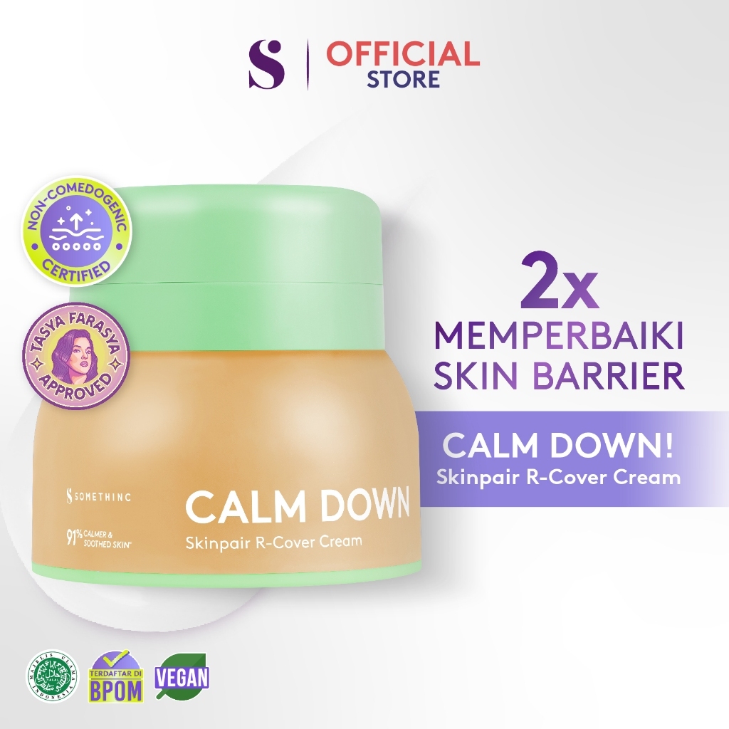 Jual SOMETHINC Calm Down! Skinpair R-Cover Cream Moisturizer ...
