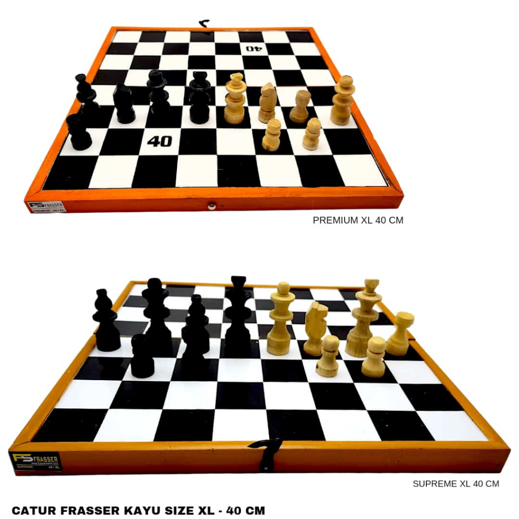 Jual Frasser Papan Kayu Catur Kayu Supreme Mega Sale CTRPPN 01 | Shopee ...