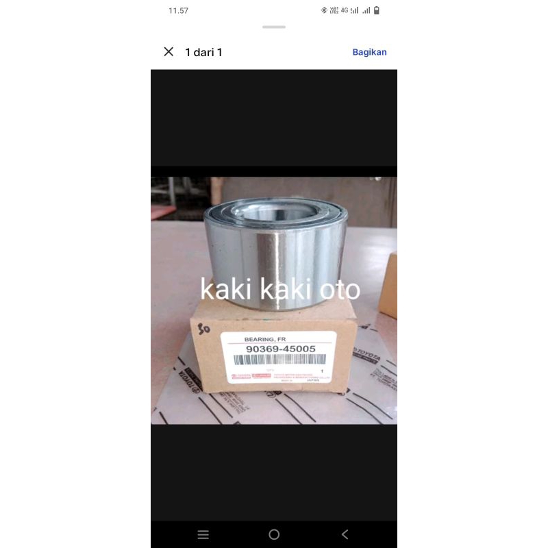 Jual bearing bering lahar roda depan harrier lama gen 1 Lexus rx300 rx ...