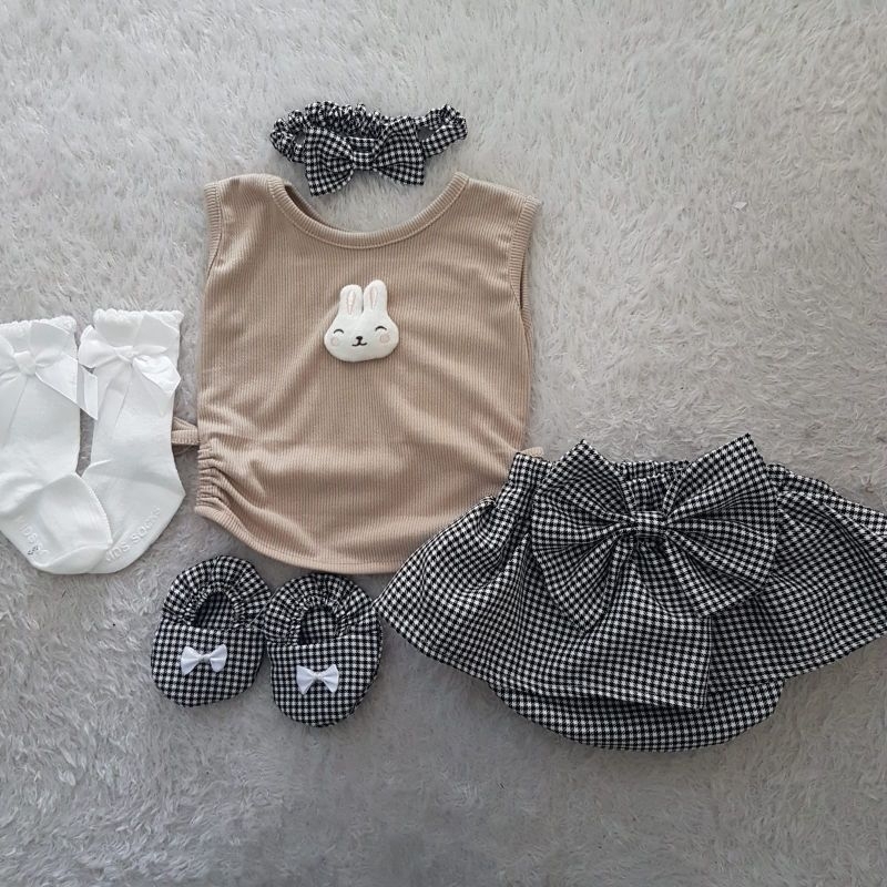 Jual Baju bayi Girl Little Bear Bloomer Set | Shopee Indonesia