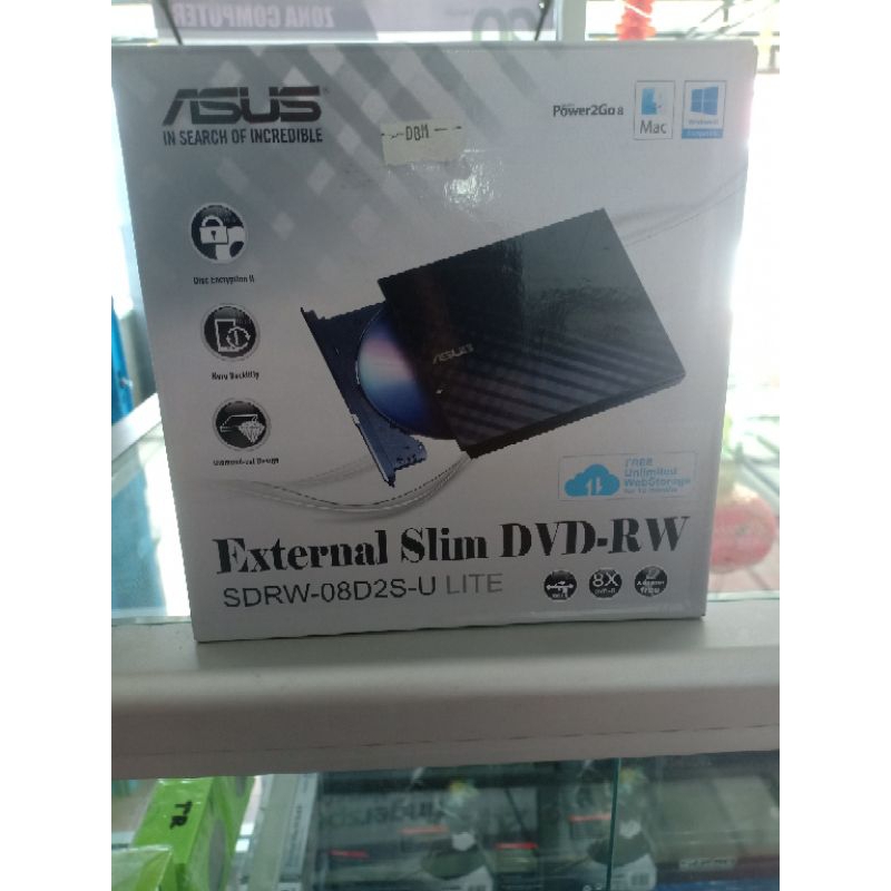 Jual Dvd Rw External Asus Extra Slim Original Asus | Shopee Indonesia