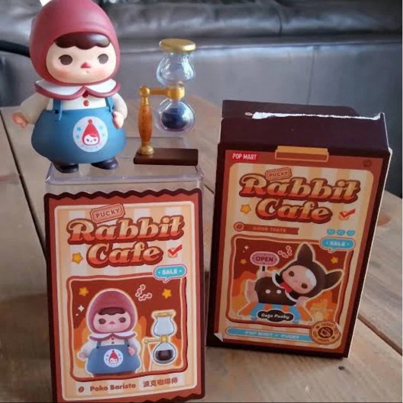 Jual Popmart Rabbit Cafe Poko Barista Figure (Selected) | Shopee Indonesia