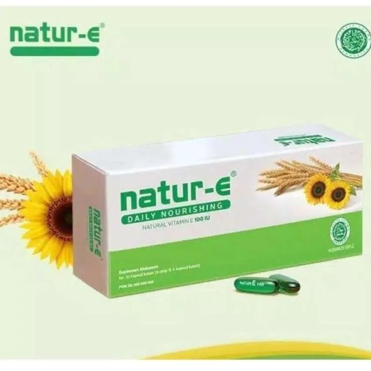Jual Natur-E Daily Nourishing Natural Vitamin E 100 IU 1 Box (isi 8 ...