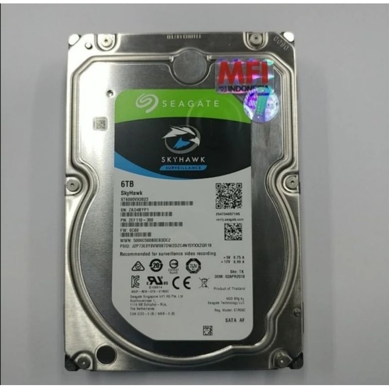 Jual HARDISK 1TB SEAGATE SKYHAWK MFI ORIGINAL | Shopee Indonesia
