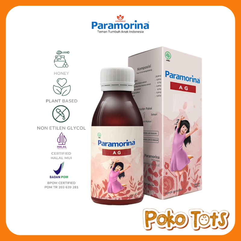 Jual Paramorina Active Grow AG 100ml Vitamin Untuk Pertumbuhan Tulang ...