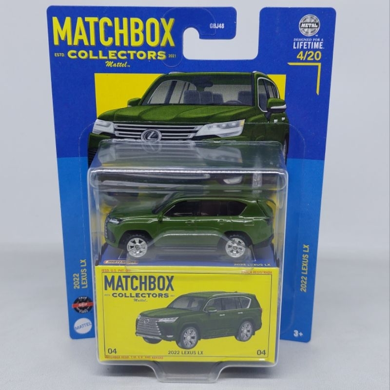 Jual Matchbox COLLECTORS 2022 LEXUS LX (Green) | Shopee Indonesia