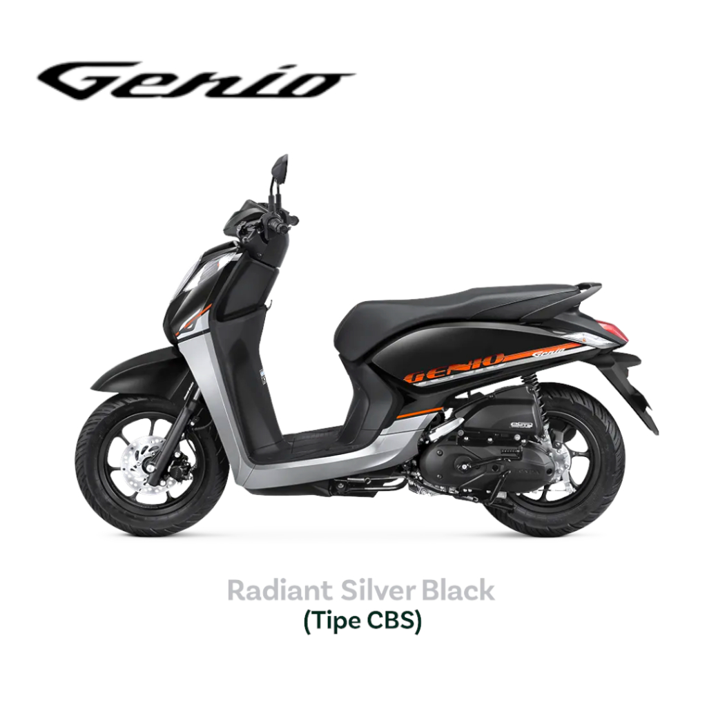 Jual SEPEDA MOTOR NEW HONDA GENIO CBS 2025 MEDAN DAN SEKITARNYA ...