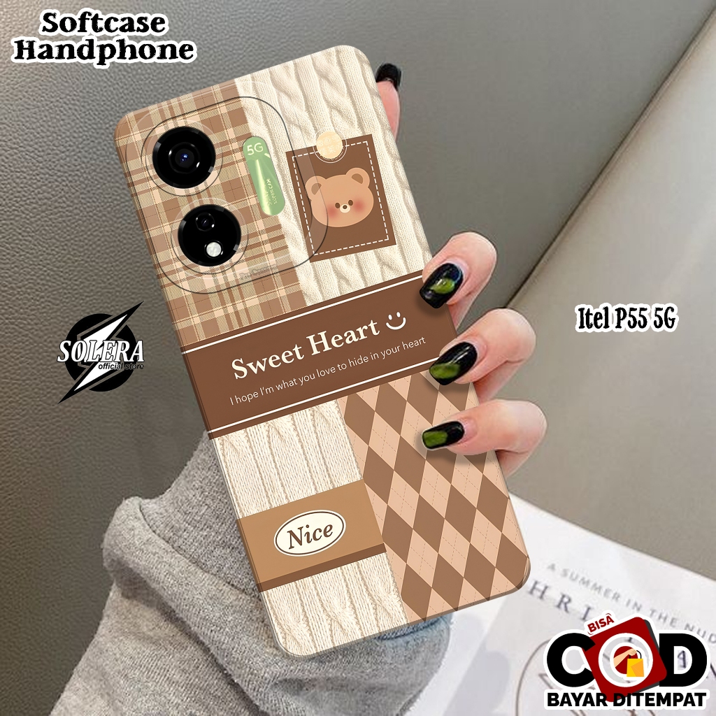 Jual Case Itel P55 5G 2024 Softcase Itel P55 5G Terbaru Silikon Pro ...