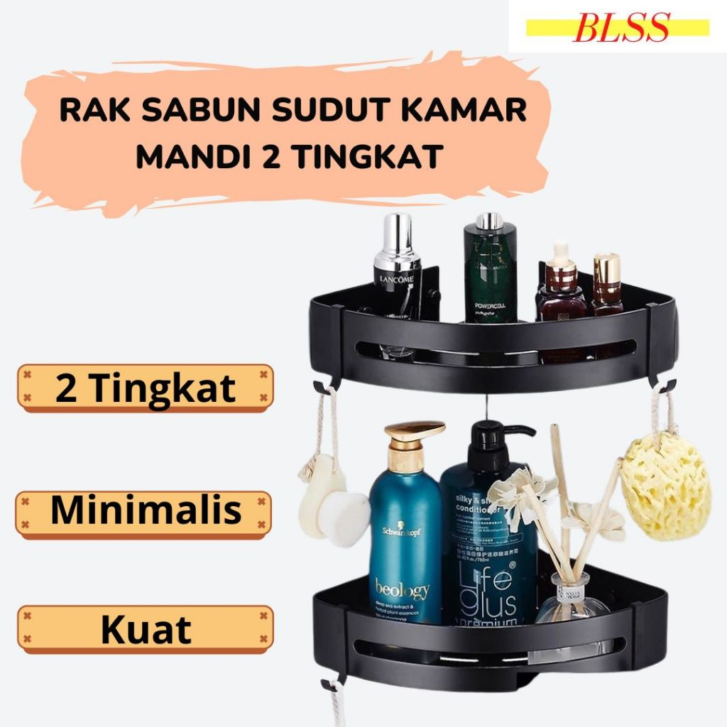 Jual Rak Sabun Kamar Mandi Stainless Rak Sudut Kamar Mandi Minimalis ...