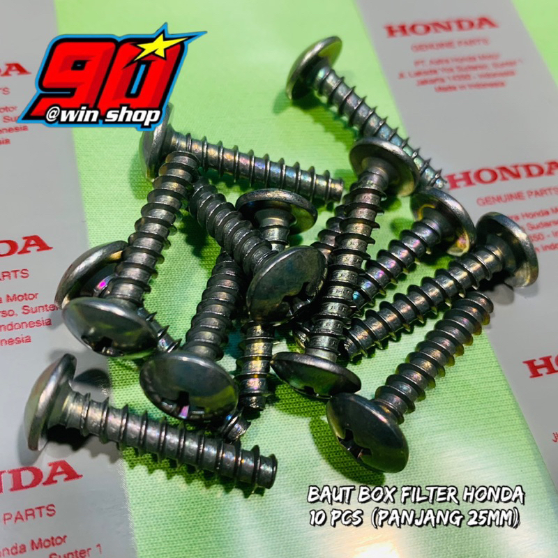 Jual 10 pcs baut box filter metik matic Honda vario pcx beat scoopy ...